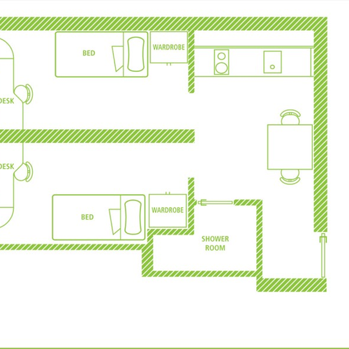 Twin Share Studio of Urbanest near University of South Australia City ...