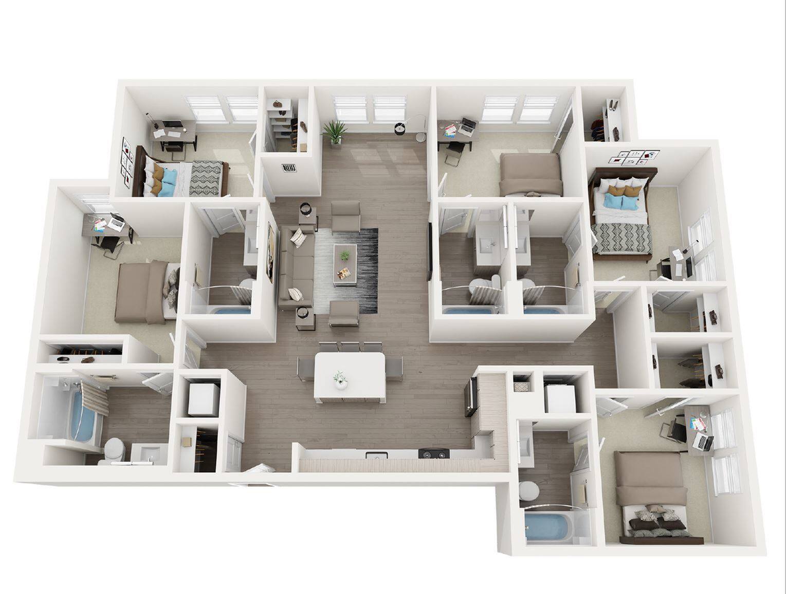 Sterling 5th Room Tour-uhomes Live
