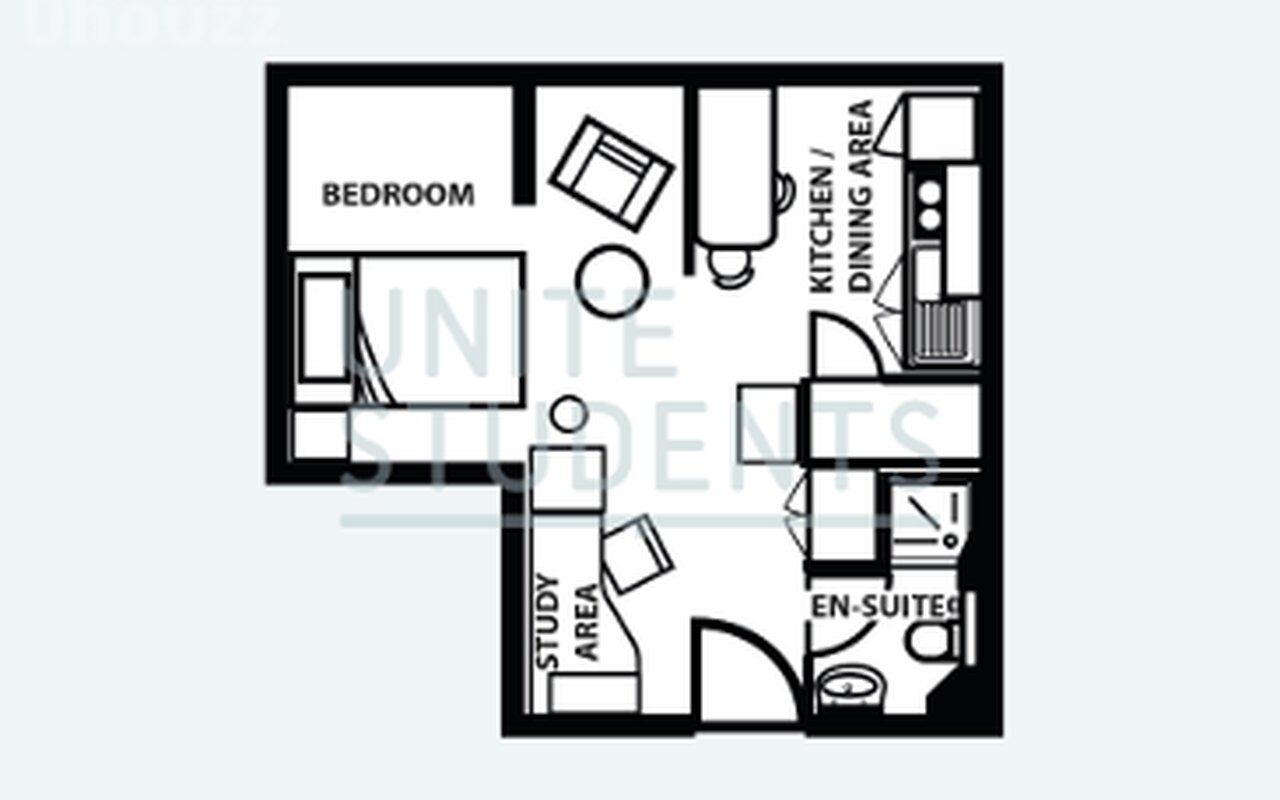 Crown House-Reading - Reading Student Accommodation | uhomes